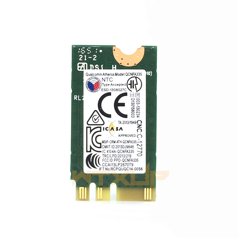 Dell DW1707 VRC88 Qualcomm Atheros QCNFA335 Wireless bluetooth WIFI ...