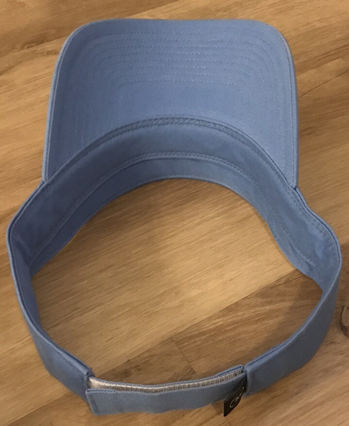 Salt Life Precurved Bill Adjustable Backstrap Blue Visor Live Salty NWT ...