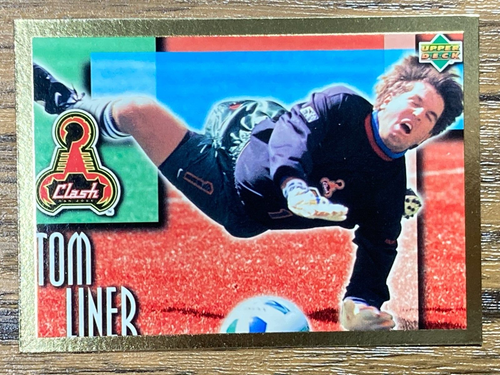 Upper Deck Bandai MLS Gold Card 1997 #38 Tom Liner San Jose Clash | eBay