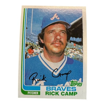 1982 Topps - Rick Camp #637 | eBay