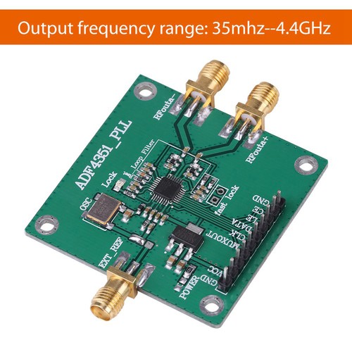 35M-4.4GHz RF Locking Loop Frequency Synthesizer ADF4351 Development ...