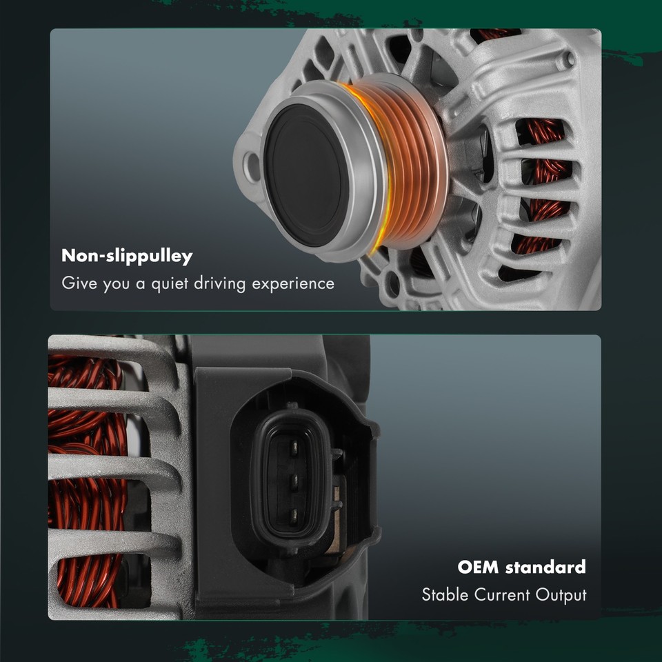 Alternator For Hyundai Elantra 2011-2016 1.8L,2014-2017 2.0L 90 Amp ...