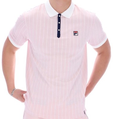 Fila Bjorn Borg BB1 Pink Polo - Iconic Tennis Shirt - 100% Cotton | eBay