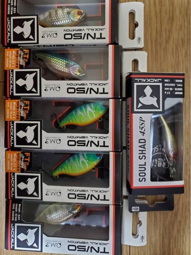 Jackal Tn50 Vibration Lure Set Of 6 | eBay