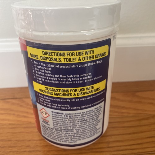 Professor Amos Fast PM Concentrated Drain Maintenance Powder Lemon ...