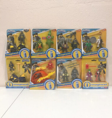Imaginext DC Super Friends Flash Batman Croc Riddler Two-Face Firefly ...