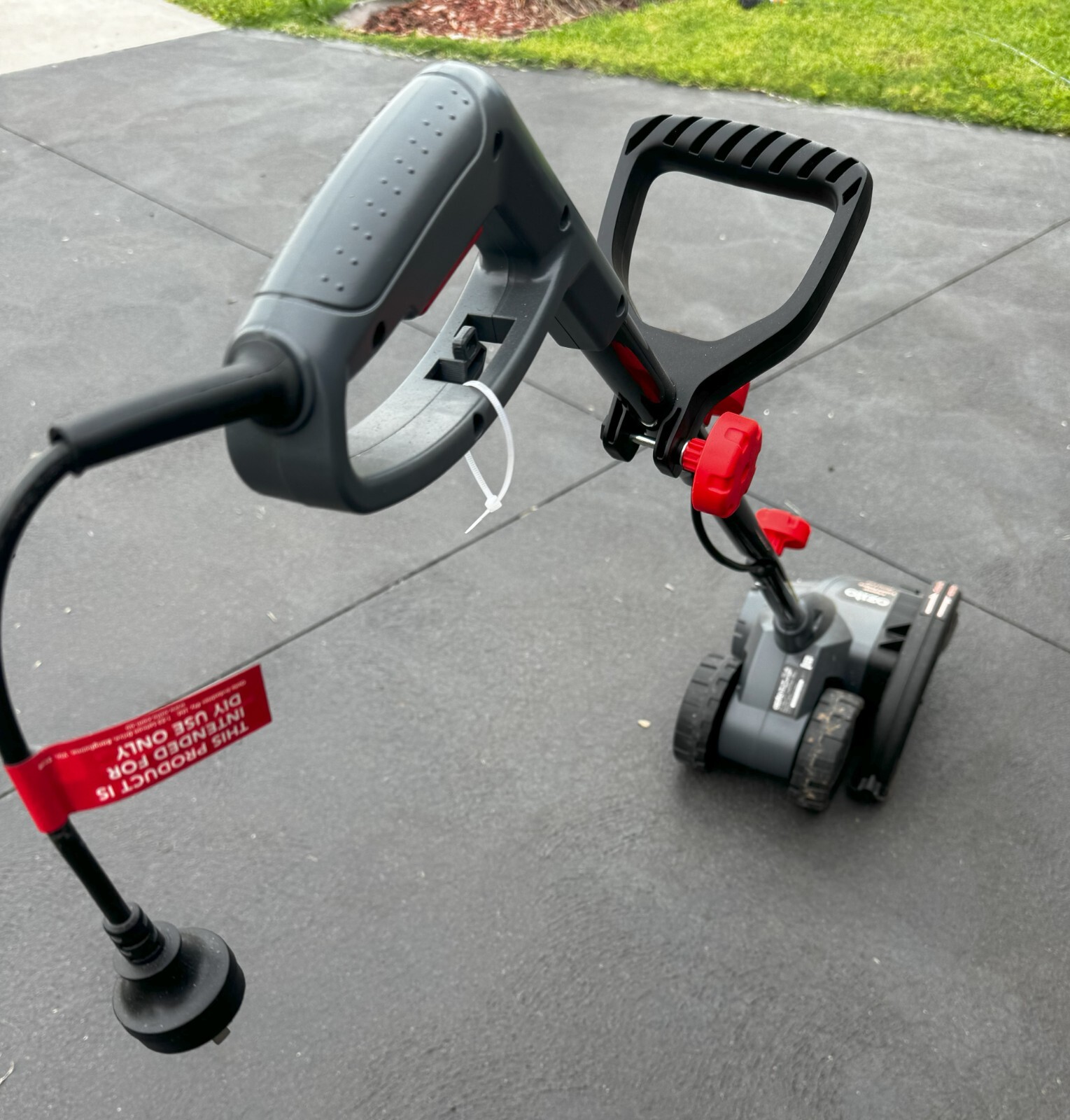 OZITO 1400W 190mm Electric Lawn Grass Edge Garden Edger Trimmer Dual ...