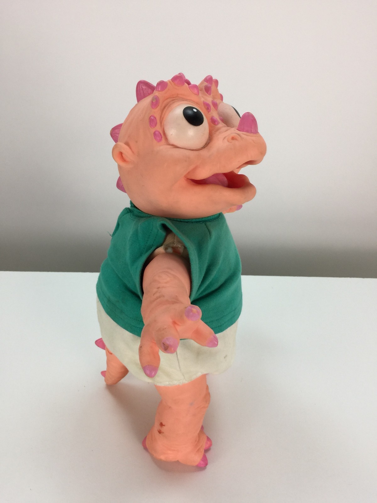 Baby Sinclair Dinosaurs Toy Doll 14" Plastic Plush VTG 90s TV Show ...