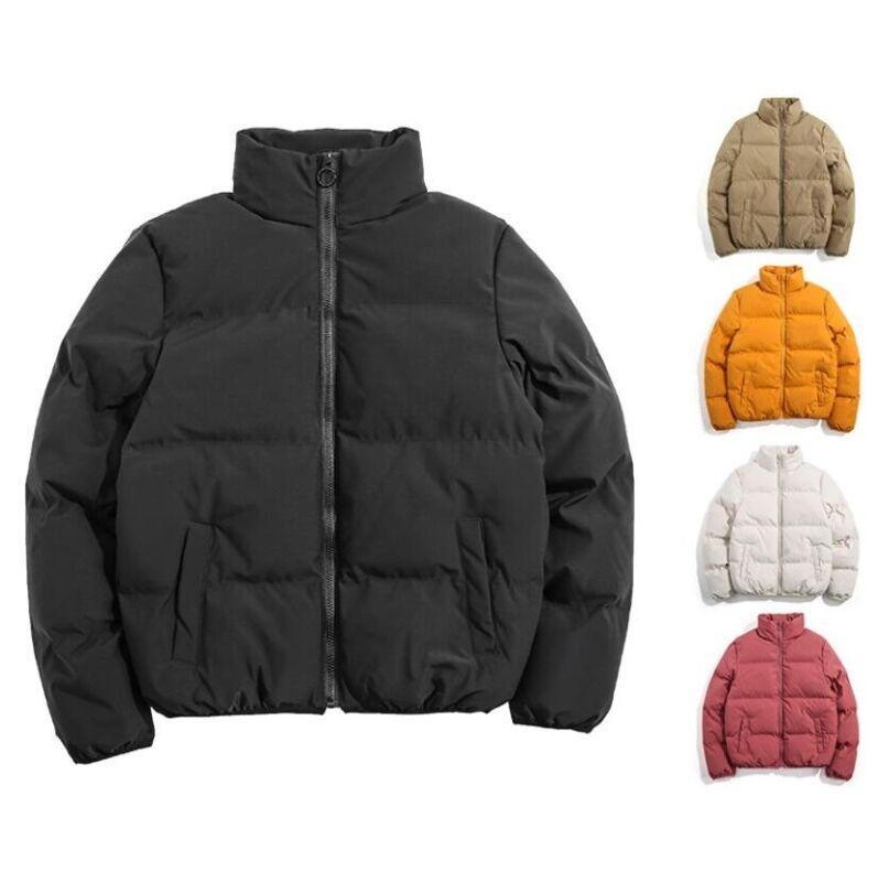 Women's Wadded Jacket Stand-Up Collar Casual Warm Winter Cotton Quilted ...