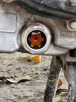 Honda Adv 150, Adv 160 Pcx 150,160 Honda Helix CH250, Side glass Oil ...