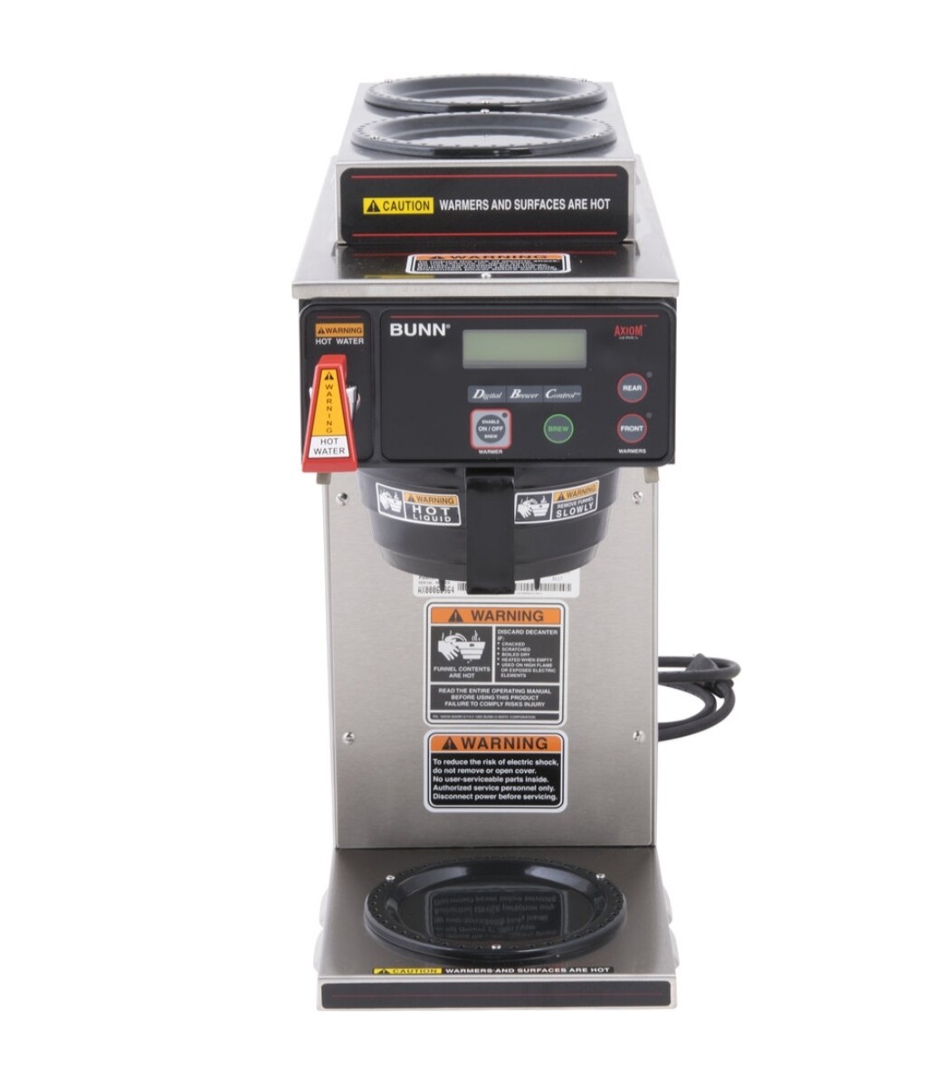 BUNN 38700.0008 Axiom Commercial Coffee Brewer Dual Voltage NEW IN BOX ...
