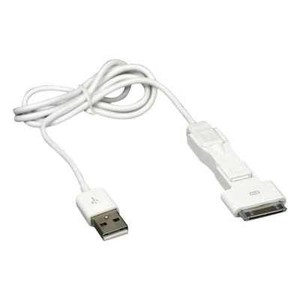 3in1 Mini USB Micro 30 Pin Charger Cable Lead for iPhone 4S Samsung S7 ...