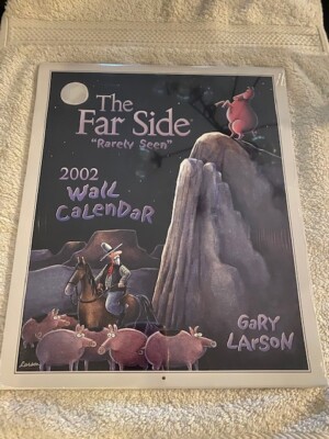 2002 The Far Side Wall Calendar "RARELY SEEN" Vintage New Sealed | eBay