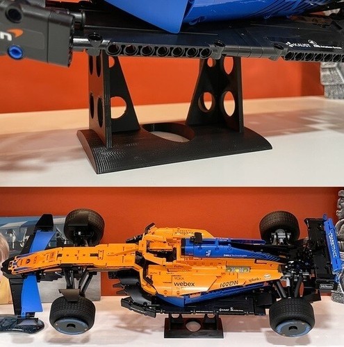 Angled Mount Display Stand Holder for Lego McLaren F1 Model 42141 F1 ...