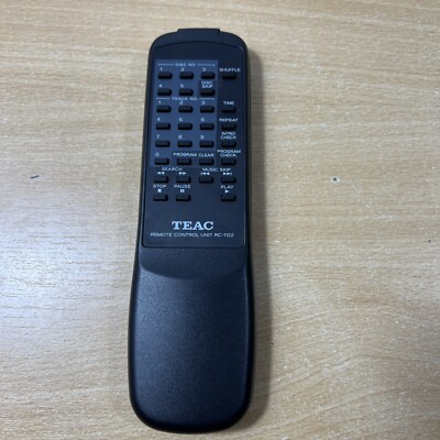 TEAC RC-1122 Genuine Remote Control | For TEAC CD Changer | eBay