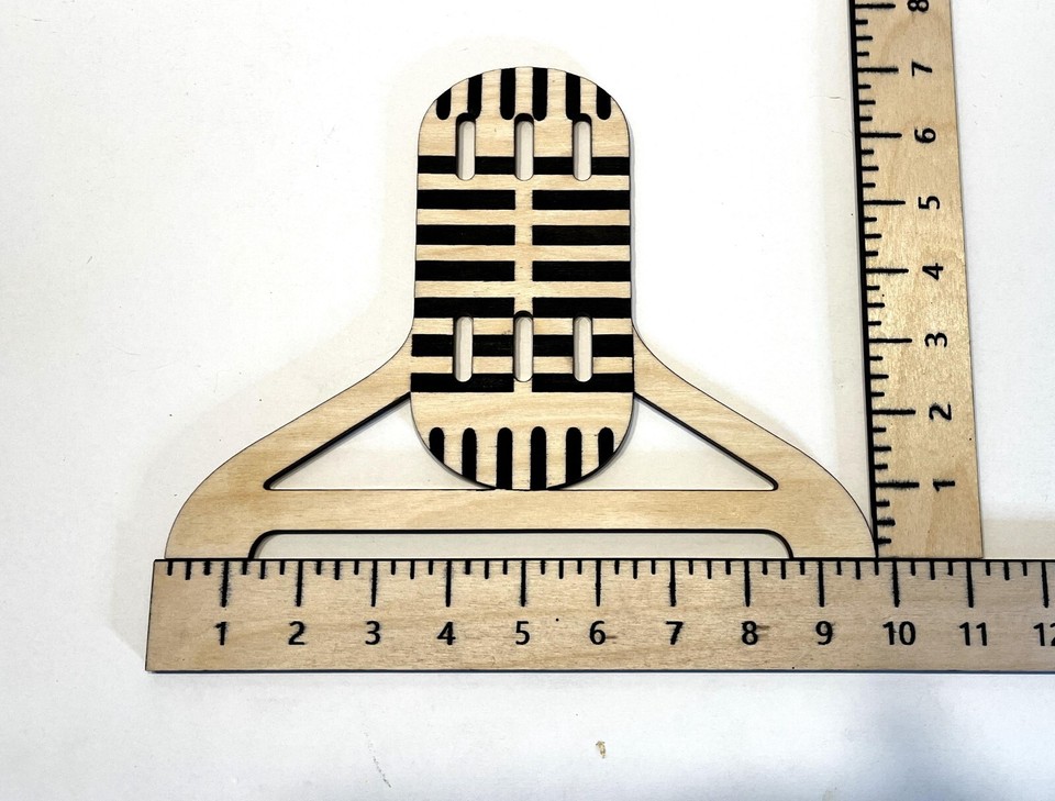 Ham CB Dual Mobile Radio Desktop Stand Set, Larger size holds 2 radios ...