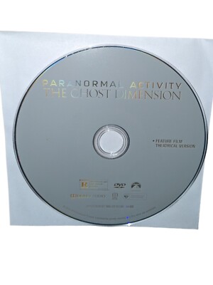 Paranormal Activity: The Ghost Dimension (DVD disc only, 2015) Low ...