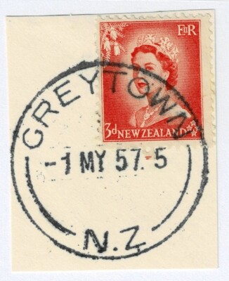 NZ POSTAL HISTORY POSTMARK - GREYTOWN (MS) J CLASS - DS 2576 | eBay