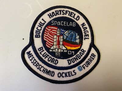 PK2085 NASA Mission Patch Spacelab L2A | eBay