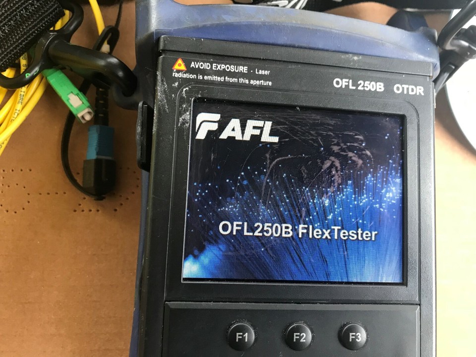 Noyes AFL OFL 250B Fiber OTDR OFL250B-50U with Case, CD, Cable, Guide ...