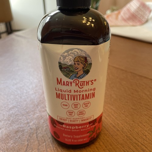 Mary Ruth’s Liquid Morning Multivitamin 15.22 fl oz Raspberry Energy | eBay