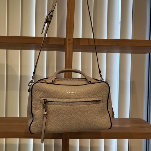 COACH Light Gray Shoulder Bag | eBay