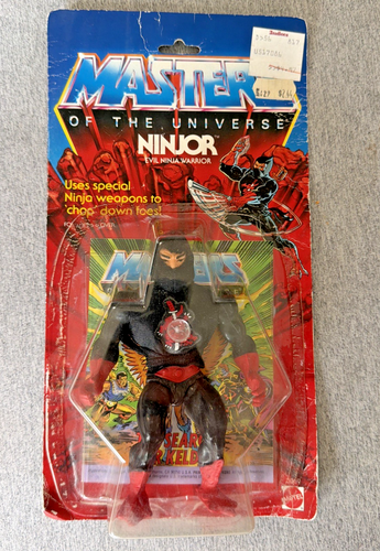 1986 VINTAGE - MATTEL - MASTERS OF THE UNIVERSE - MOTU NINJOR -Missing ...