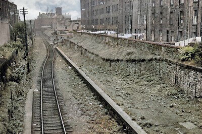 bbc0454 - Bonnington Railway Station remains - Scotland in 1962 - print ...