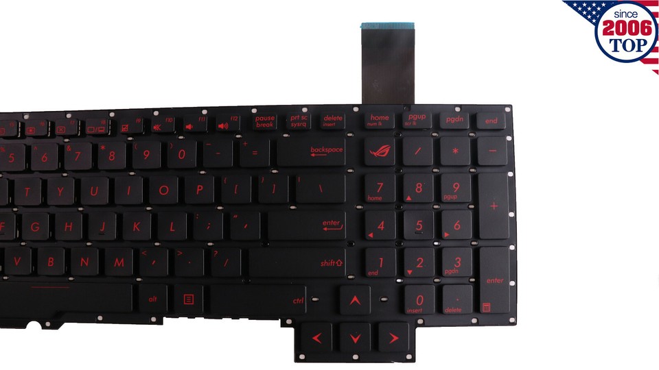 Original US Keyboard for Asus ROG ASUS G751 G751J G751JM G751JL G751JT ...