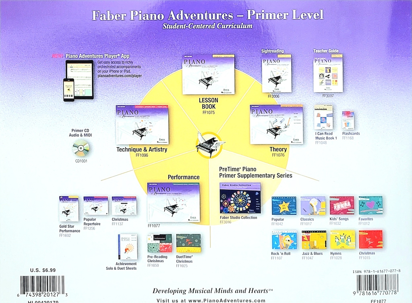 Piano Adventures - Performance Book - Primer Level by Randall Faber ...