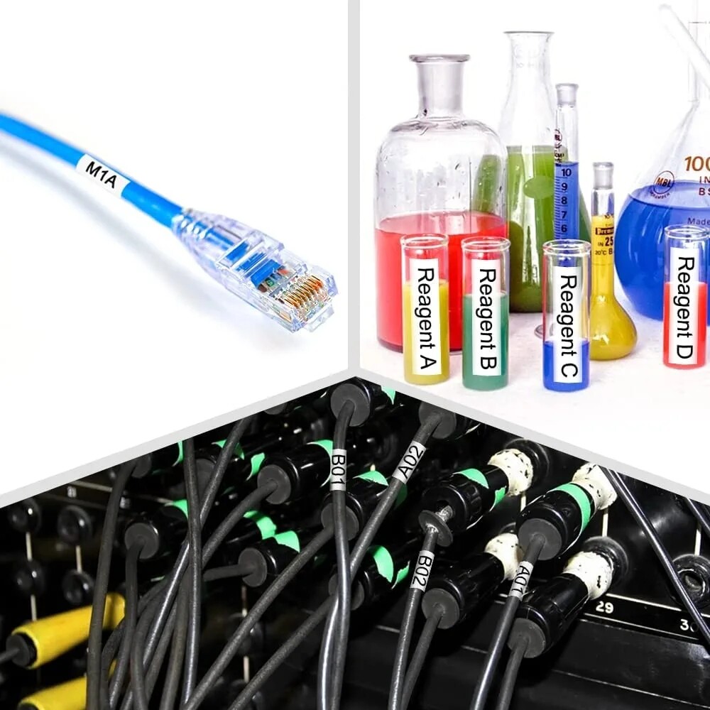 Label Cartridge For BRADY M21-750-499 BMP21 Plus / Lab Black/White 3/4 ...