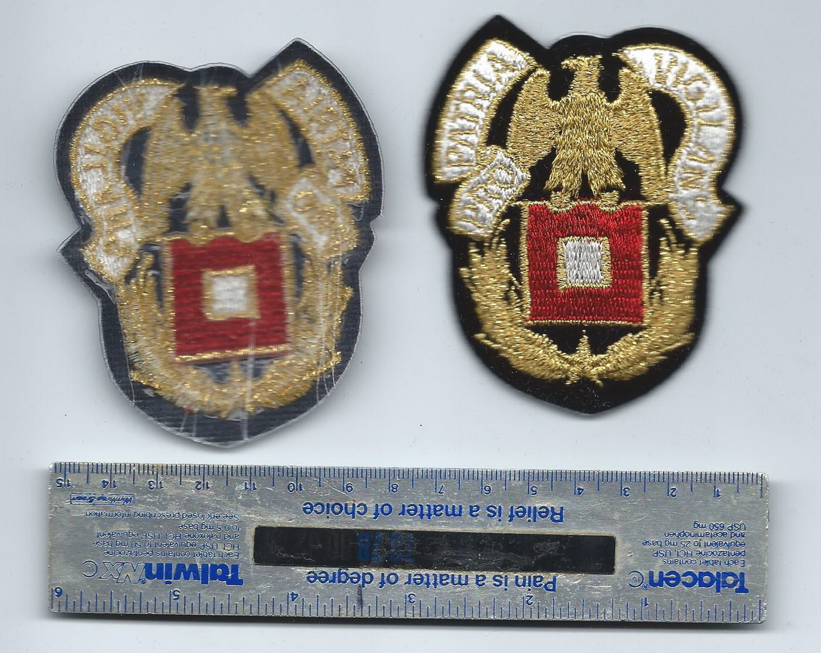 METALLIC THREAD US ARMY PATCH SIGNAL CORPS | eBay