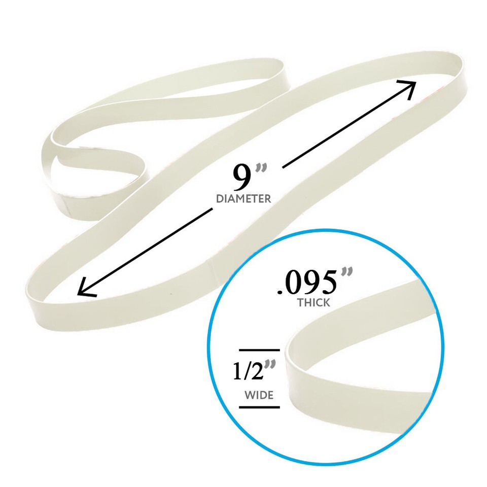 2PCS 9" Urethane BandSaw Tire for Delta 28-150, BS100, SM400, Grizzly ...