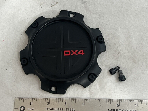 DX4 Wheel Flat Black Rim Hub Cover Center Cap 6 Lug 6x135 6x139.7 ...