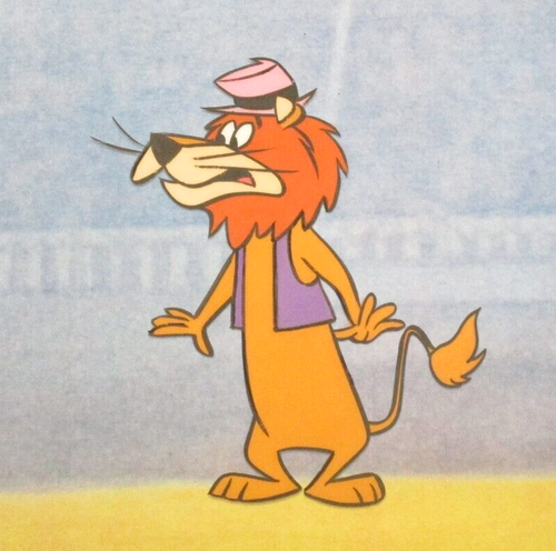 1962 LIPPY LION HANNA-BARBERA ORIGINAL ANIMATION PRODUCTION CEL | eBay