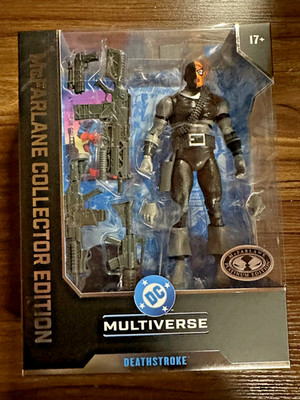 McFarlane Collector Edition Platinum 46 Deathstroke The Terminator DC Multiverse | eBay