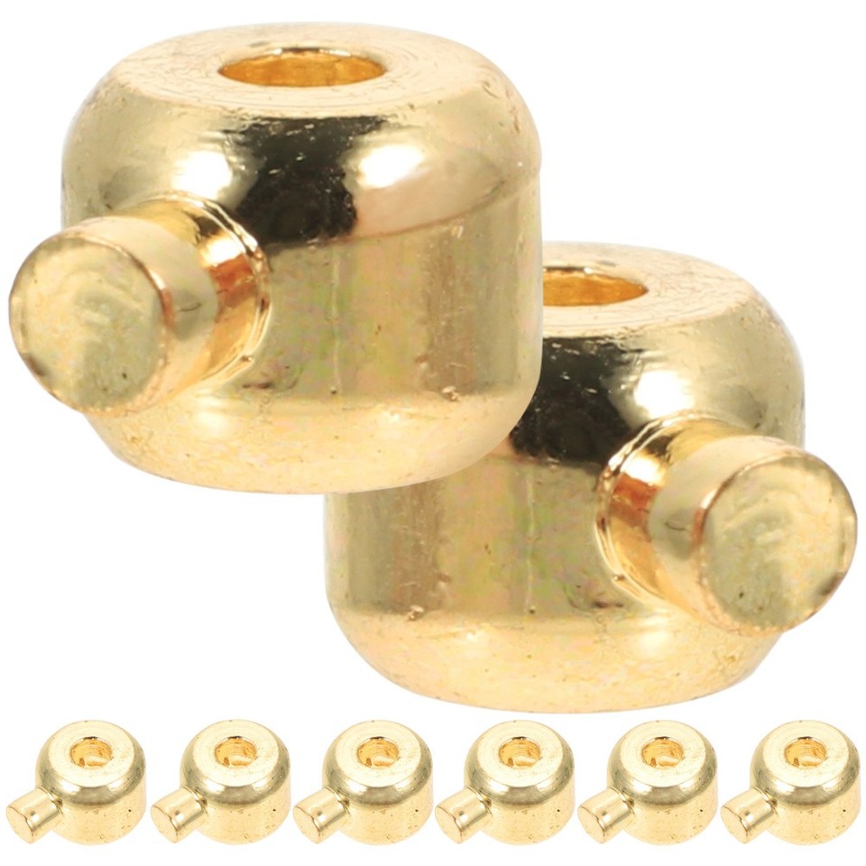 8pcs Bracelet End Connector Fishing Line Positioning Buckle Jewelry ...