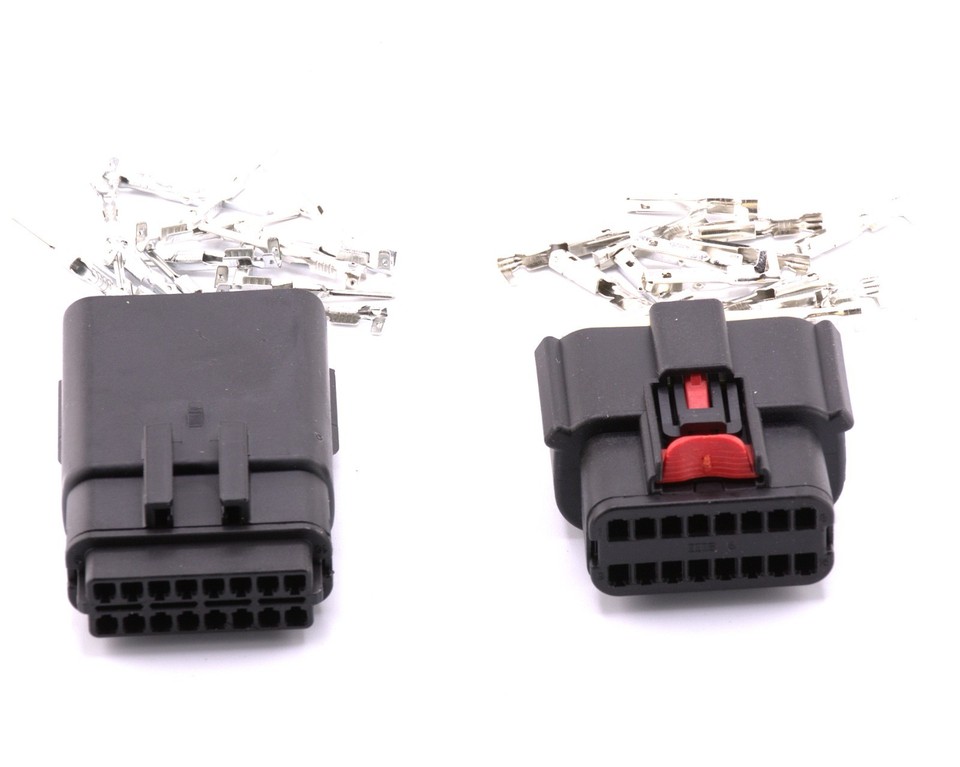16-Pin Waterproof Electrical Connector Kit– MX150™ Style– Sealed ...