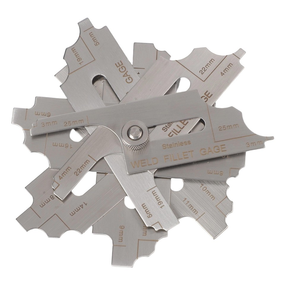 Fillet Welding Gauge Kit with Clear Etched Readability for ...
