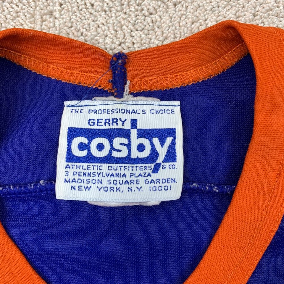 Vintage Cosby New York Islanders Jersey Men's Large Blue Orange Hockey ...