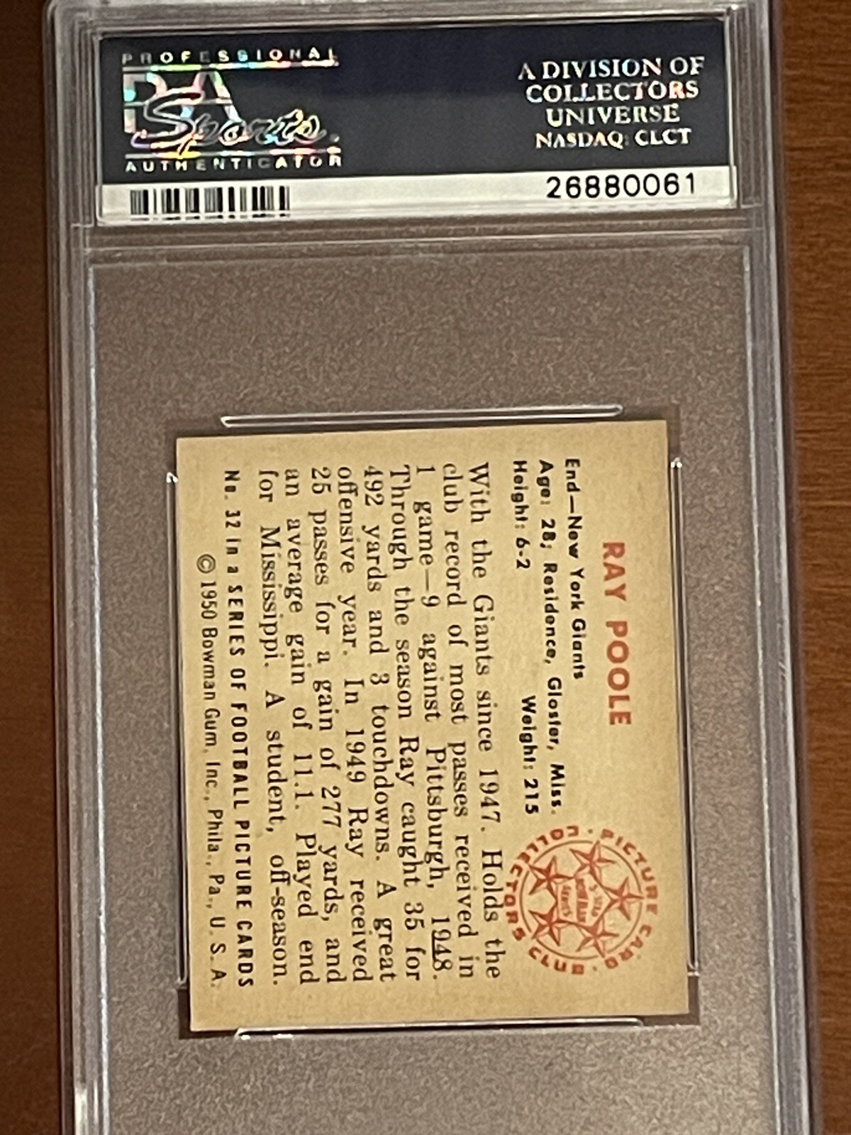 1950+Bowman+-+%2332+Ray+Poole for sale online | eBay