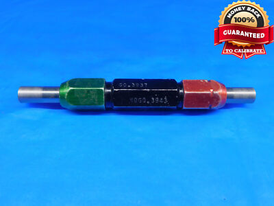 .3937 & .3943 CL X PIN PLUG GAGE GO NO GO .3906 +.0031 UNDERSIZE 25/64 ...