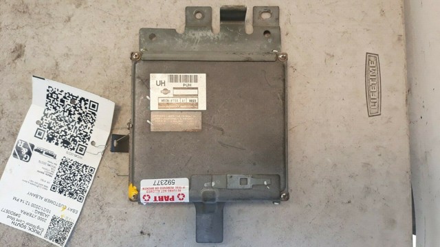 2000 Nissan Frontier Xterra 3.3l 6cyl Engine Computer ECU ECM Mecm-w755 ...