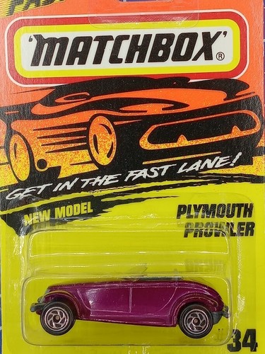 MATCHBOX SUPERFAST #34 PLYMOUTH PROWLER CAR | eBay