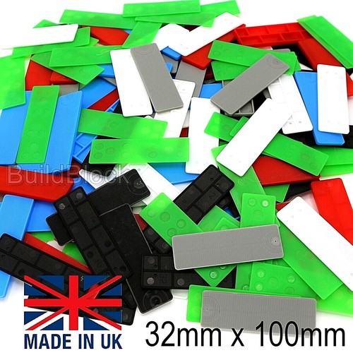 Flat Glazing Packer 32mm plastic mixed Shim window wedge spacer ...