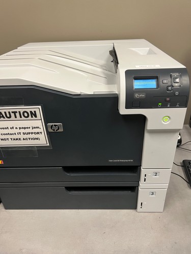 HP LaserJet Enterprise M750dn Duplex 600x600 DPI Color Laser Printer ...