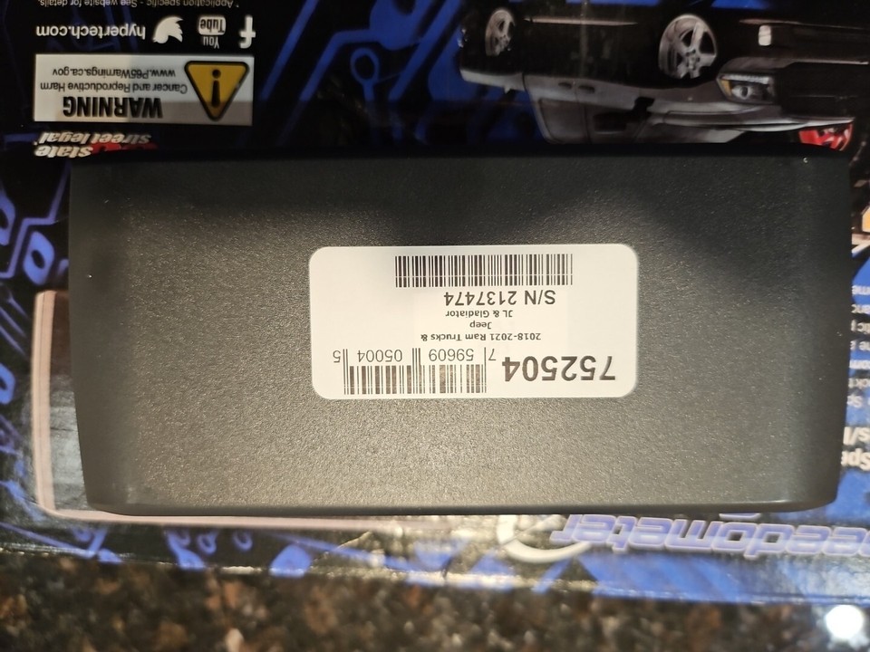 Hyper Tech 752504 Speedometer Calibrator Module 2018-2021 Dodge Jeep ...