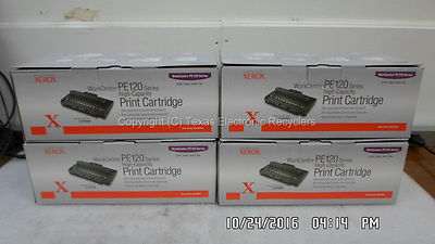 Qty 4 - OEM Xerox 013R00606 WorkCentre PE120 High-Capacity Print ...
