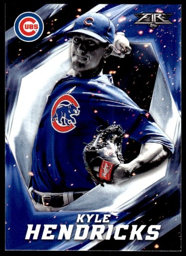 2017 Topps Fire Kyle Hendricks Chicago Cubs #66 | eBay