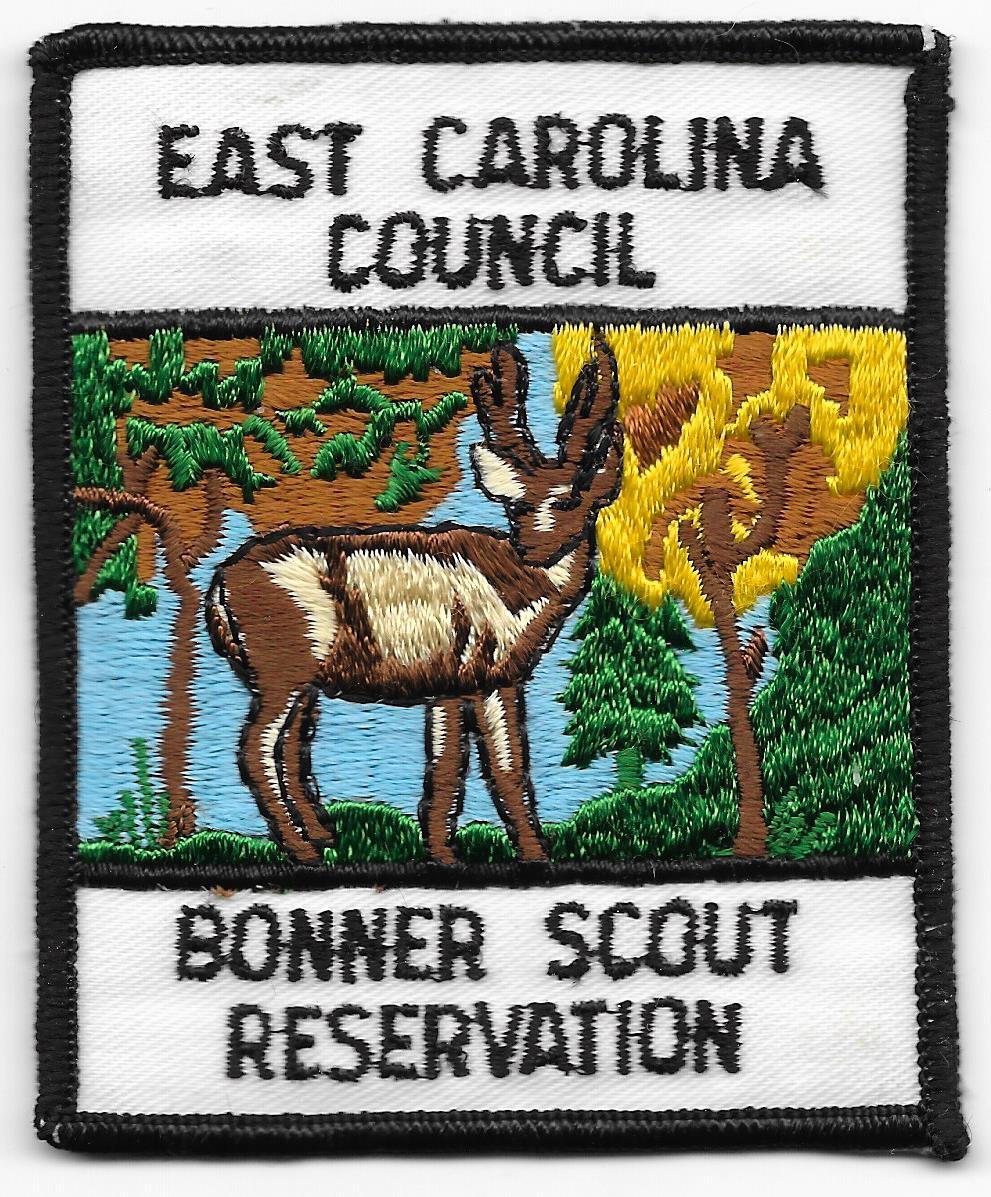 Bonner Reservation Camp Patch East Carolina Council Boy Scouts of ...